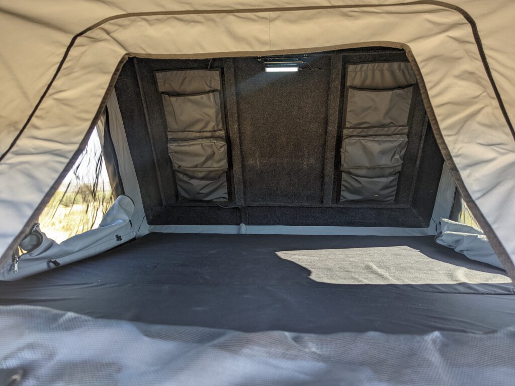 Kalahari Car Hire – Standard canvas roof tents or easy-opening hard top ...